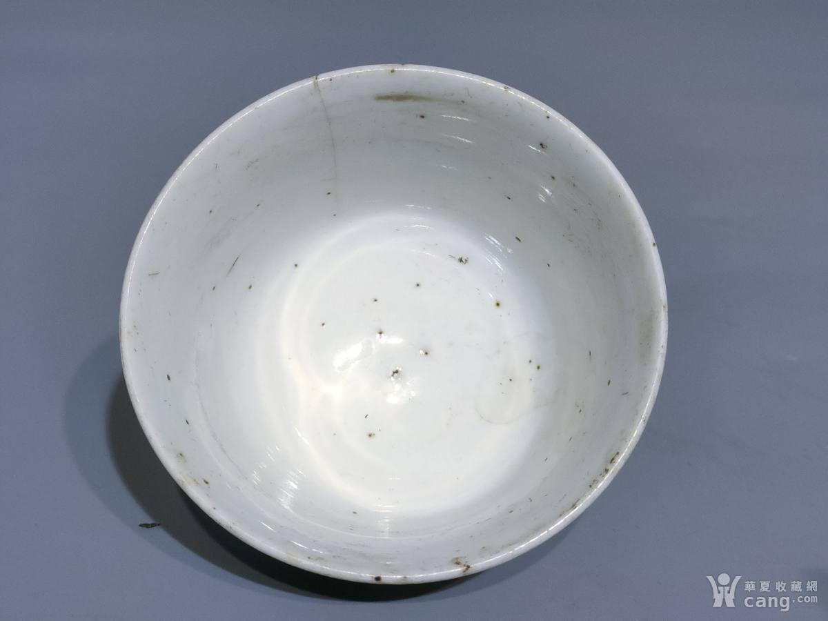 清代青花茶杯一对 此器型规整做工精美釉水漂亮实属难得 地摊交易 华夏收藏网